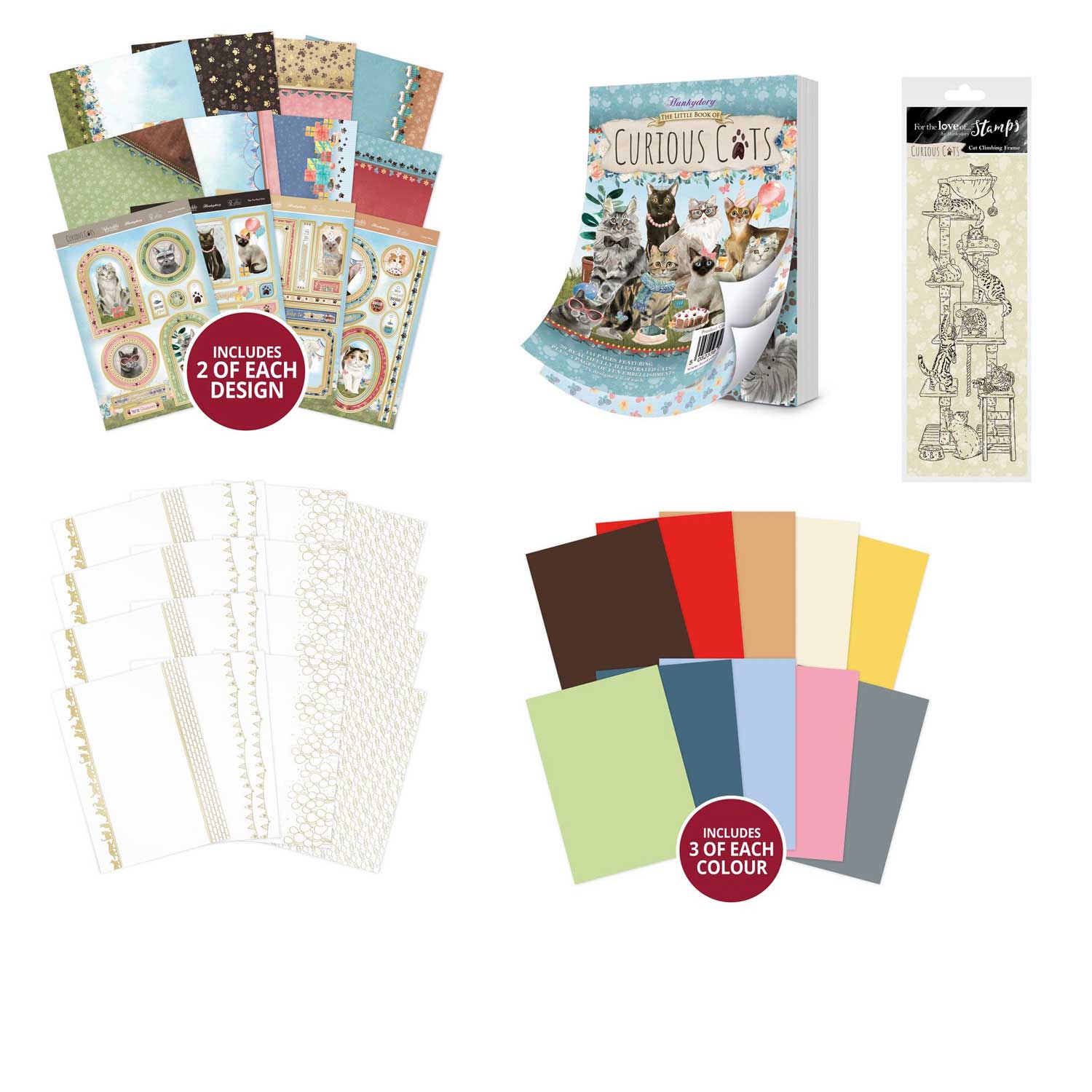 Paper Wishes | Saturday with Sara # 20: Curious Cats by Hunkydory